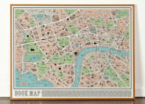 10 Beautiful Literary Maps – For Reading Addicts