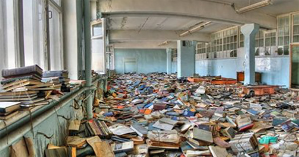10 Abandoned and Unused Libraries of the World - For Reading Addicts